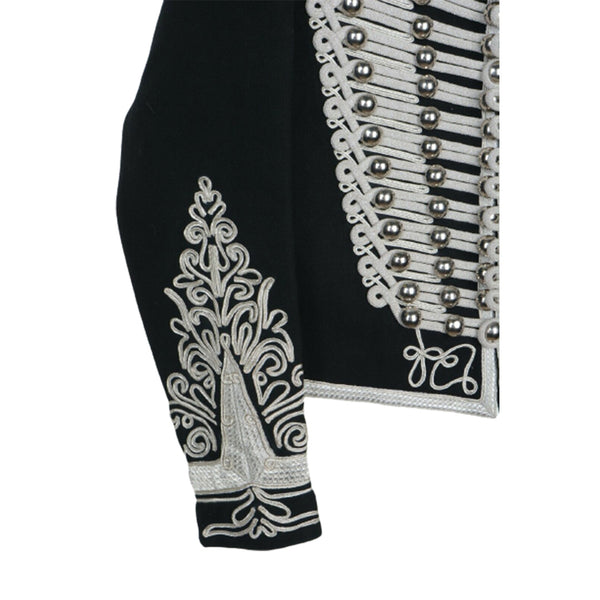 Hussar Jacket Black Top Military Uniform Tunic – Imperial Highland Supplies