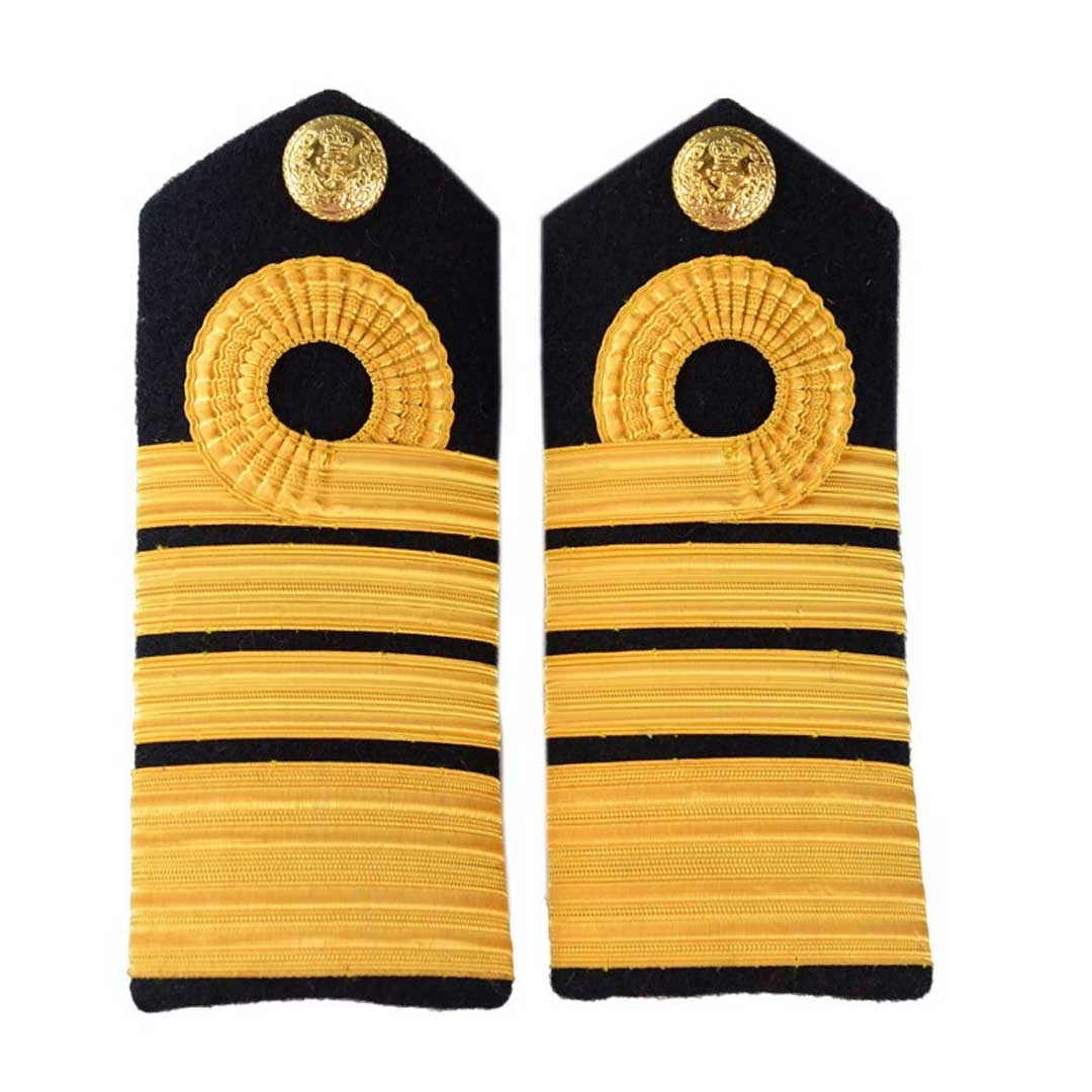Admiral Shoulder Board Epaulette Royal Navy Badge – Imperial Highland ...