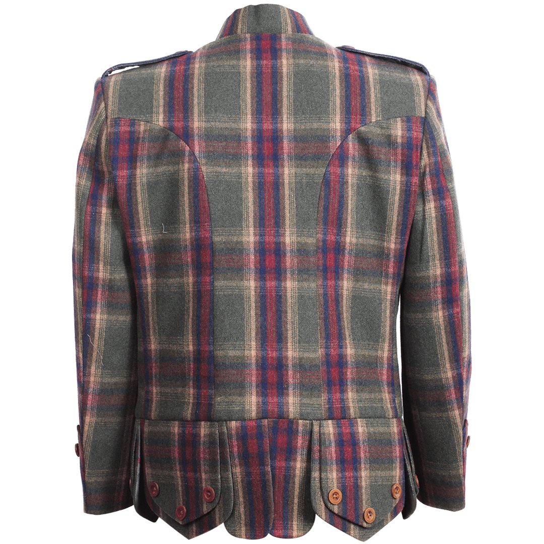 Ettrick Tweed Sheriffmuir Jacket With Red Waistcoat – Imperial Highland ...