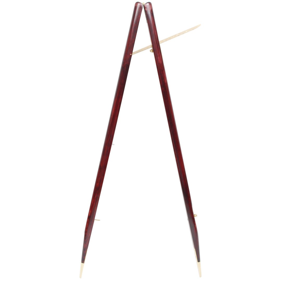 Military Pace Stick Dark Brown Color Brass Or Chrome Fittings