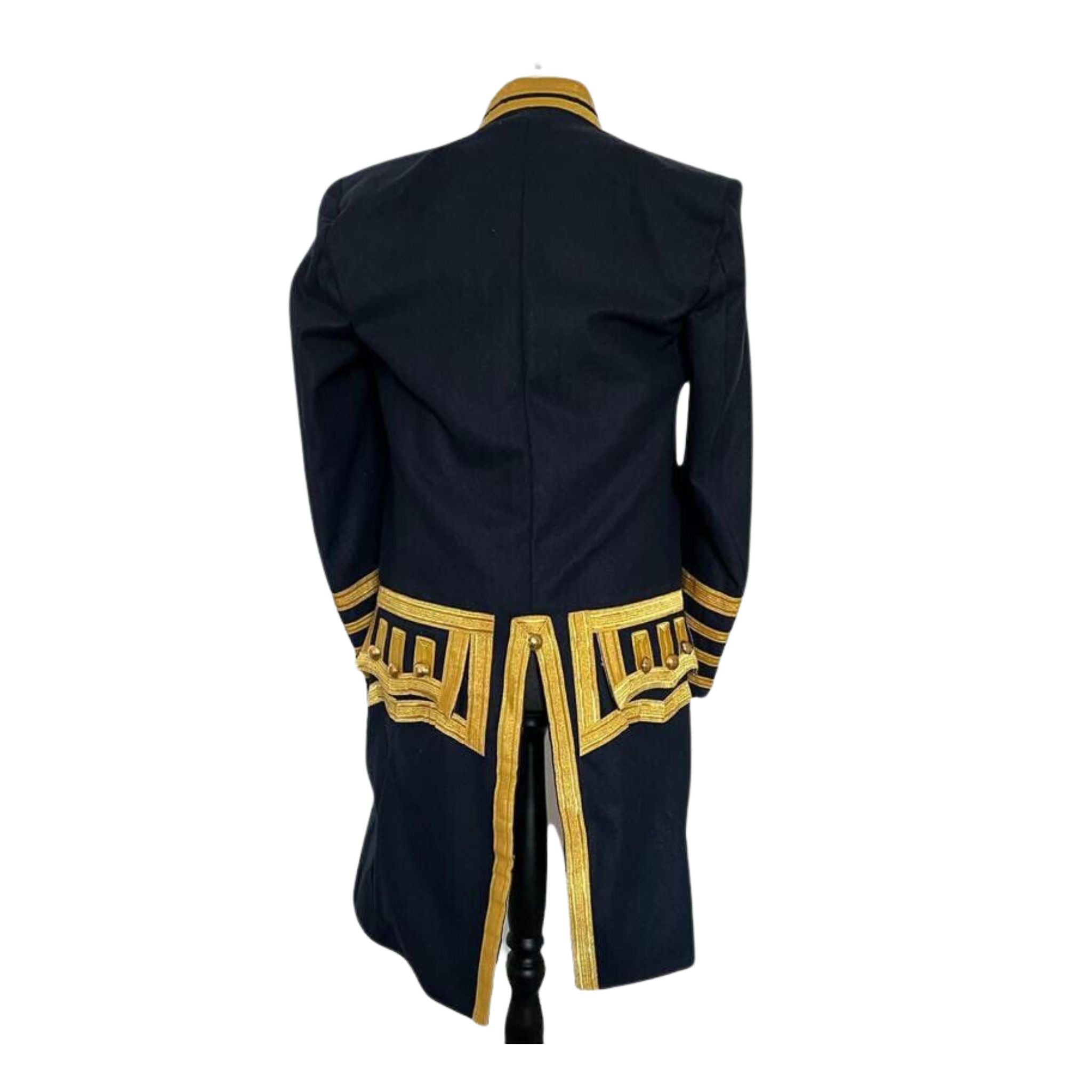 Napoleonic Regency Naval Admiral Captain Frock Coat With Waistcoat ...