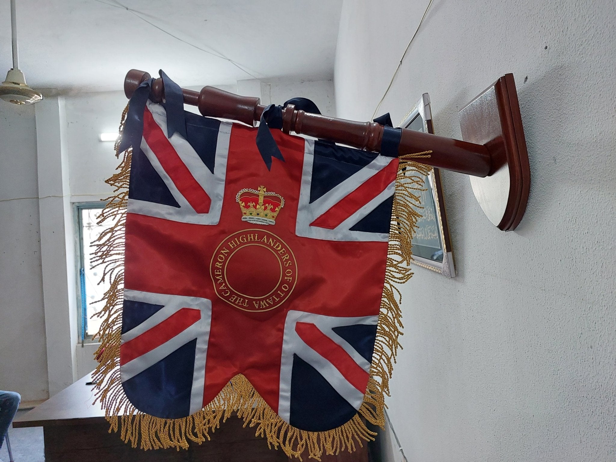 Pipe Banner Double Sided Hand Embroidered Custom Made – Imperial ...